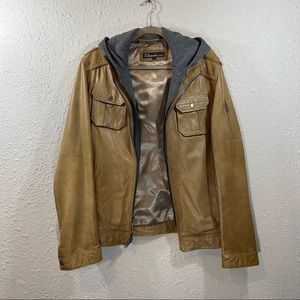 7 Diamonds | Jackets & Coats | 7 Diamonds Genuine Leather Moto Jacket ...